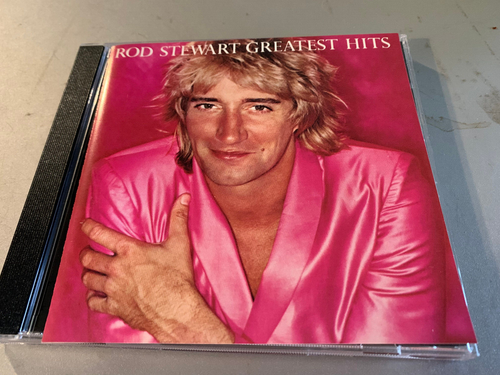 Rod Stewart CD Greatest Hits USA 3373-2 SRC 03 G+-G+ with some light ...
