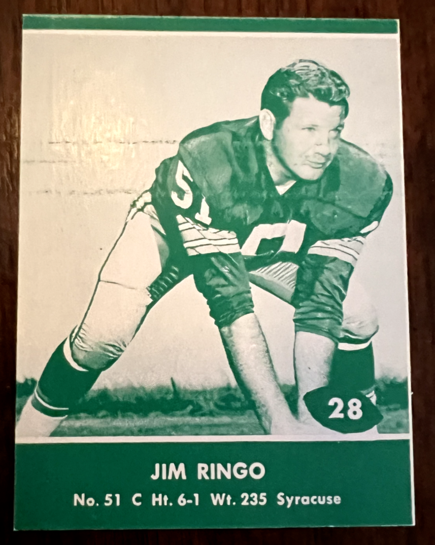 1961 LAKE TO LAKE PREMIUMS GREEN BAY PACKERS JIM RINGO NM-MINT | eBay