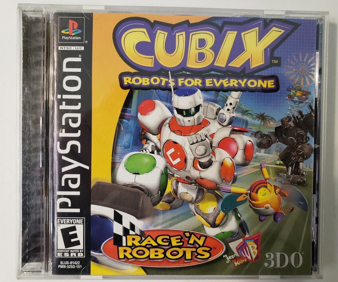 Cubix Robots for Everyone : Racen Robots Playstation 1 PS1 2001 (With ...