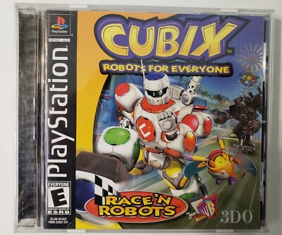 Cubix Robots for Everyone : Racen Robots Playstation 1 PS1 2001 (With ...