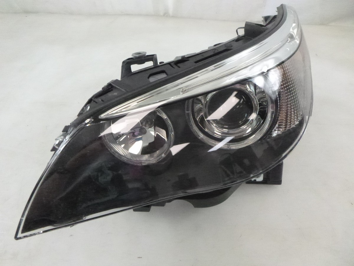 純正OEM HELLA製 BMW 5シリーズ E60 E61 中期 バイキセノン 右ヘッドライト 右ヘッドランプ 右 日本仕様 M5 ...
