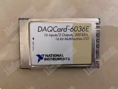 1PC Used NI DAQCARD-6036E PCMCIA Data acquisition card | eBay