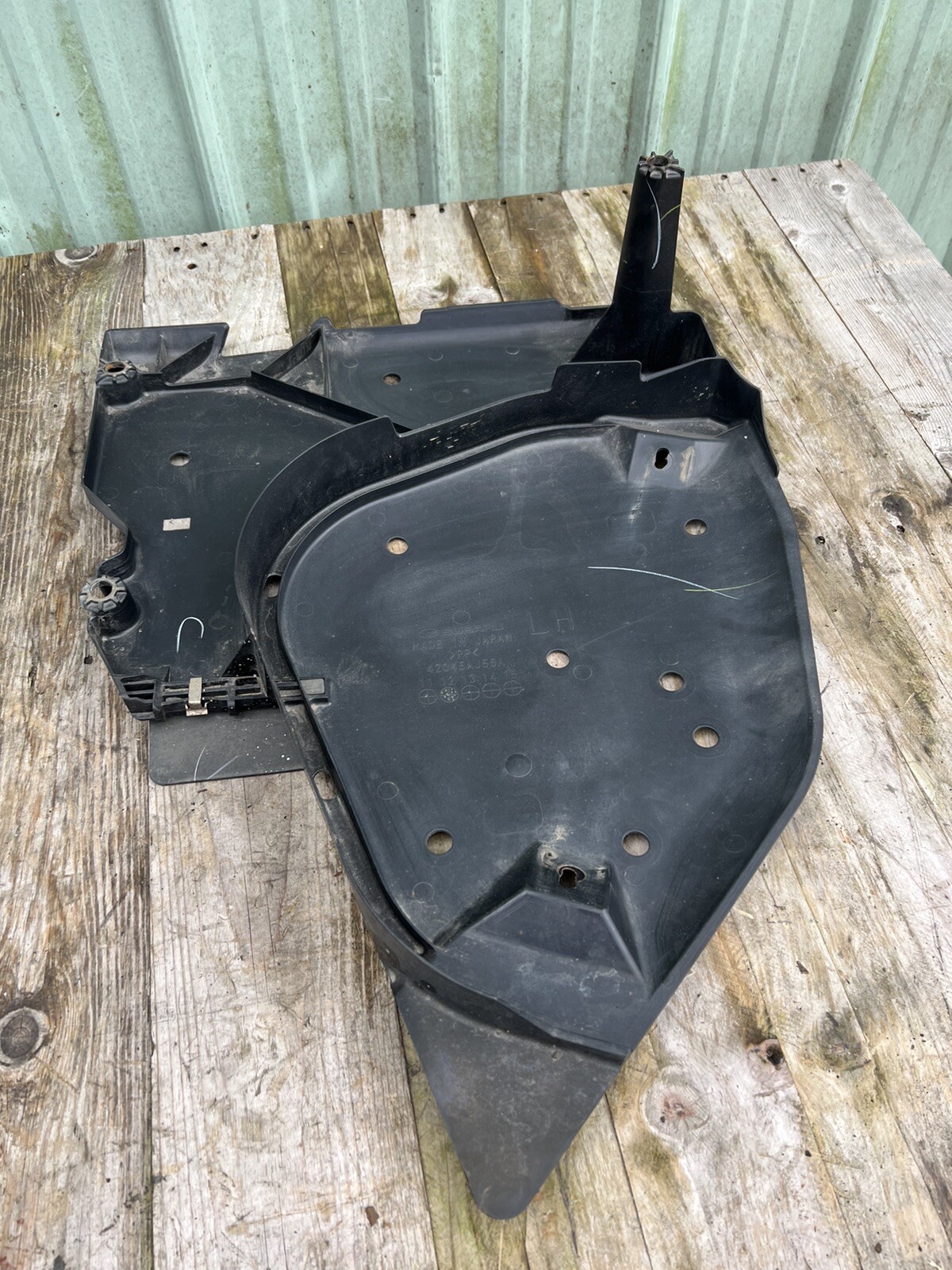 2011-2014 Subaru Legacy Outback Left Fuel Tank Splash Guard Cover OEM ...