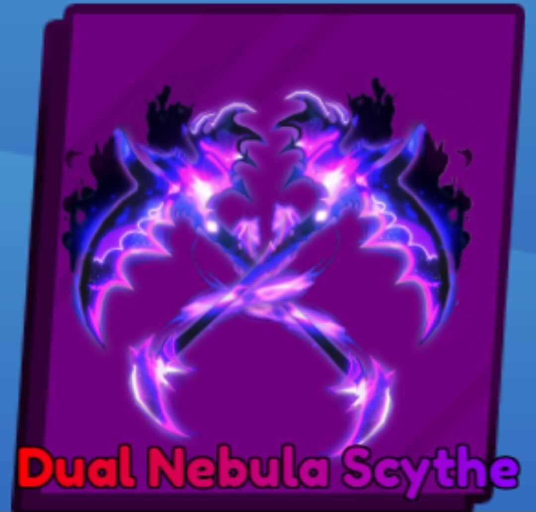 Dual Nebula Scythe | Blade Ball | Roblox | Digital Delivery Only | eBay
