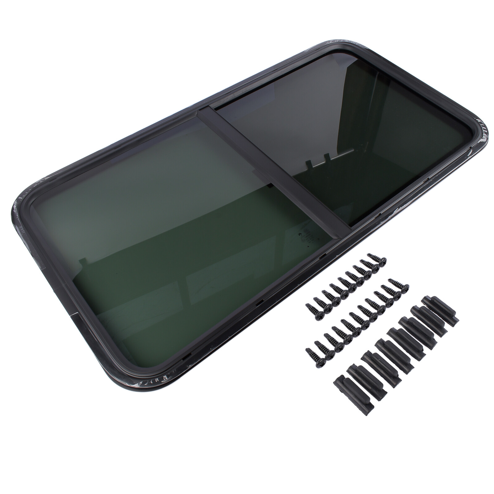 RV Exit Window 42" W x22" H Horizontal Sliding Windows RV Camper Window ...