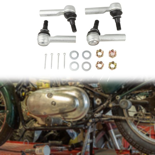 4 Pieces Tie Rod End Kit Premium Replacement Steering Kit Repair Link ...