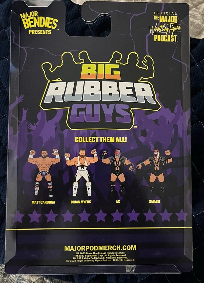 Demolition Ax and Smash Big Rubber Guys Collect Major LJN Style Figures ...