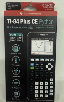 NEW Texas Instruments TI-84 Plus CE Python Graphing Calculator | eBay