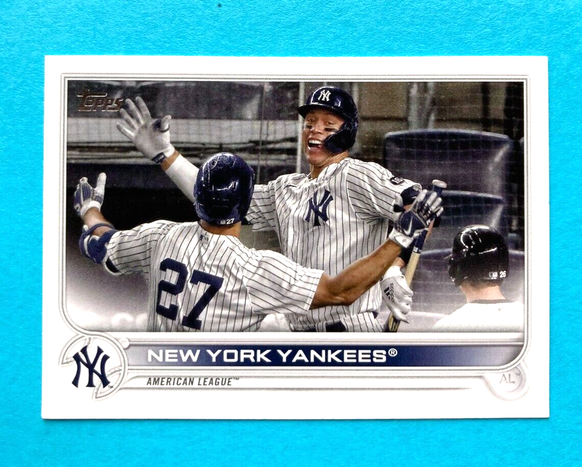 Aaron Judge 2022 Topps Series One Yankee Stadium card #121 New York ...
