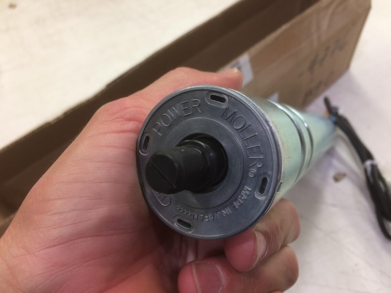 MOLLER ITOH PM486FP-10-391-D-024-C120-P2 POWER DRIVE ROLLER 24VDC MDR ...