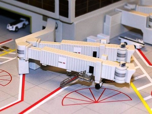 GEMINI JETS GJARBRDG2 1/400 3 X DUAL WIDE BODY JET AIR BRIDGES ...