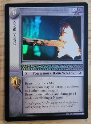 LOTR MOM MINES OF MORIA FLAMING BRAND 2R32 FOIL NM/M | eBay