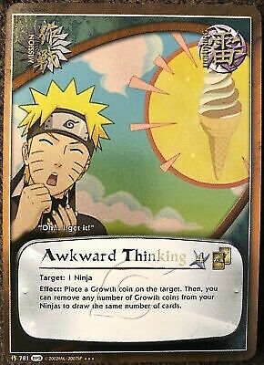 Awkward Thinking - M-781 - Super Rare - 1st Edition - Foil Tournament ...