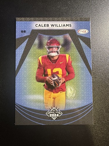 CALEB WILLIAMS Rookie Card • #107 • 2024 SAGE High Series • BEARS RC | eBay