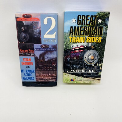 4 VHS Railroad Movies Pentrex Steam Locomotives | eBay.de