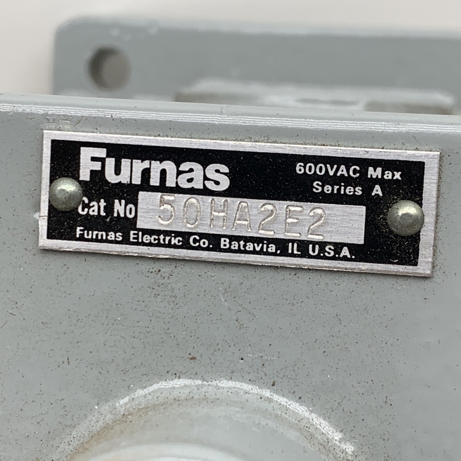 Furnas 50HA2E2 Heavy Duty Forward Reverse Pushbutton Control Station ...