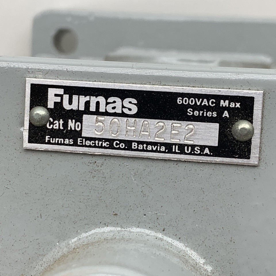 Furnas 50HA2E2 Heavy Duty Forward Reverse Pushbutton Control Station ...