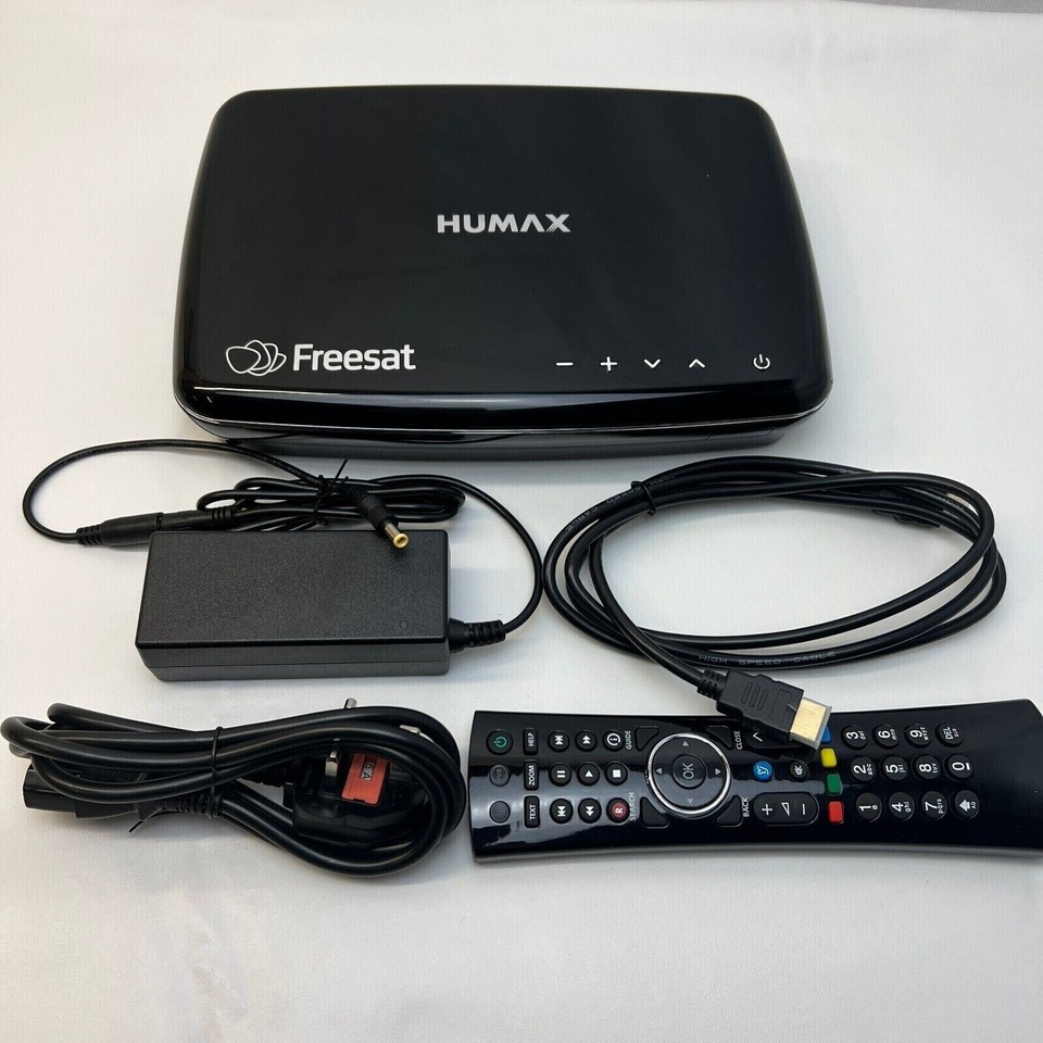 HUMAX HDR-1100S 1000GB 1TB HDD Twin Tuner Freesat HD TV Smart Recorder ...