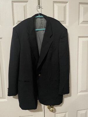 Christian Dior Monsieur Men Sz 42” Chest Black Blazer Made For Gayfers ...
