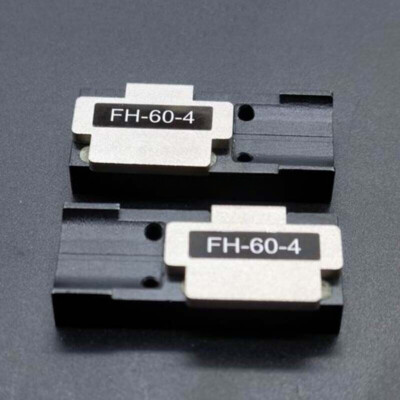 1 pair NEW FH-60-4 Fiber Fusion Splicer Fixture 4 Core For FSM-50R 60R ...