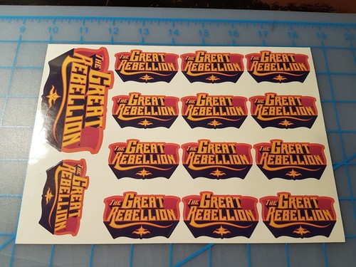 The Great Rebellion Sticker Sheet, MOTU Classics MOTUC She-Ra He-Man ...