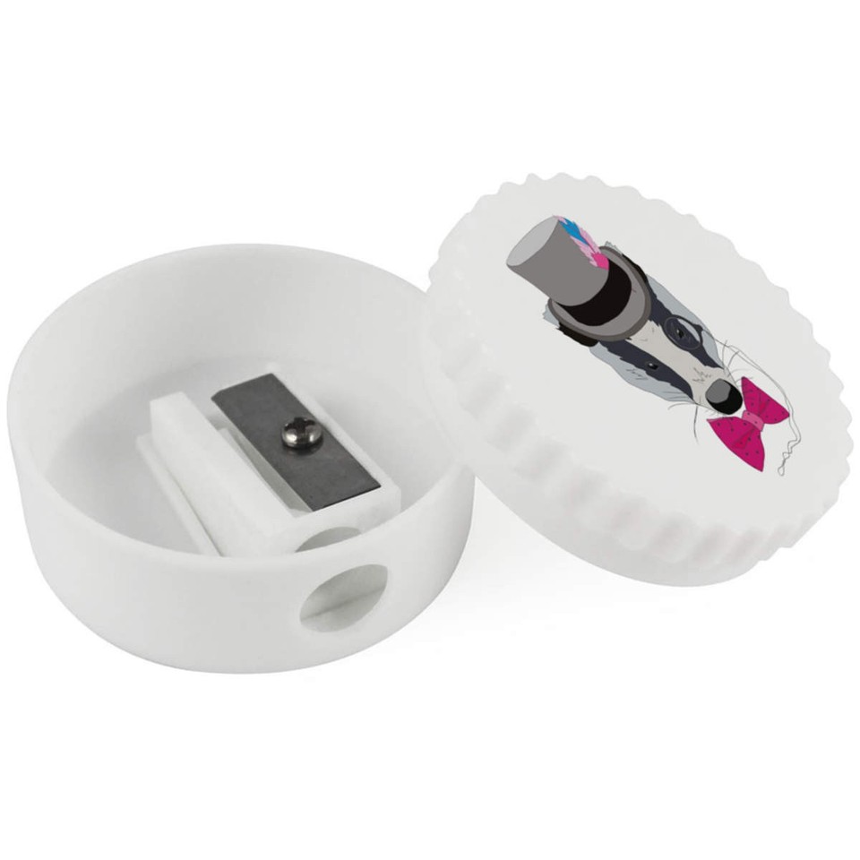 'Fancy Badger' Compact Pencil Sharpener (PS00027304) | eBay UK