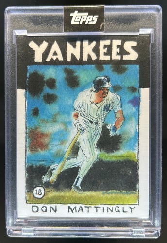 2024 Topps Spotlight by Andy Friedman Don Mattingly Encased Premium #1/ ...