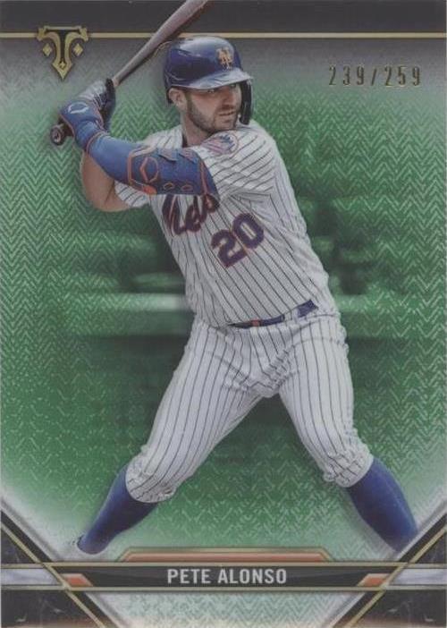 2021 Topps Triple Threads - Pete Alonso #73 Emerald /259 for sale ...