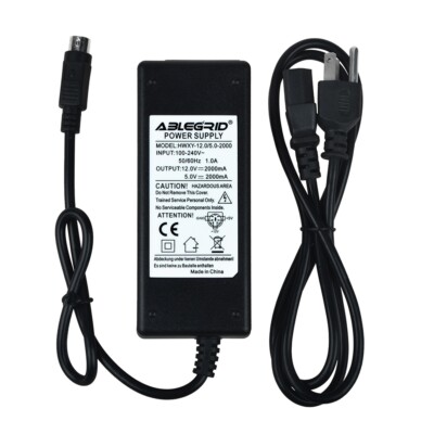 12V 2A 5V 2A Mains AC-DC Adapter Power Supply for KY-05036S-12 ...
