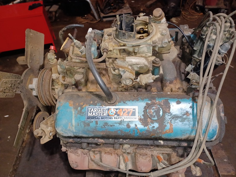Vintage Chevrolet Chevy GMC 427 Tall Deck Engine | eBay