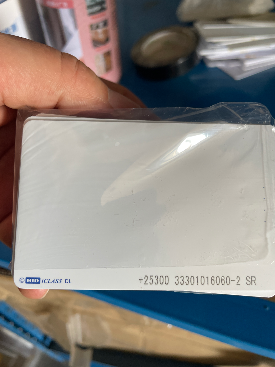 HID ICLASS 2000 DP/DL Card PVC Proximity Access Card ISO CARD HID-2000 ...