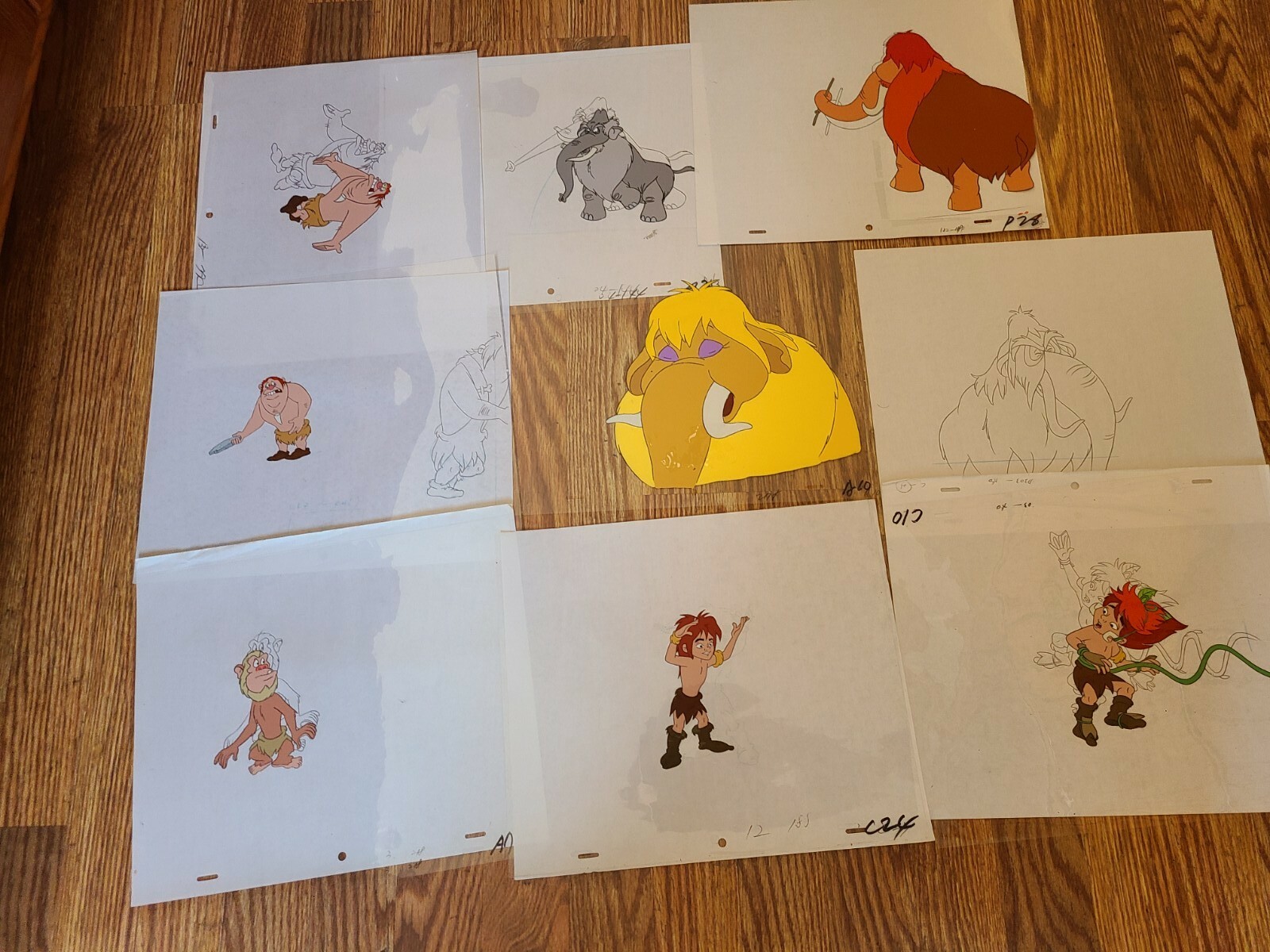 1993 Cro Animated Series Philip Roman Original Cell And Drawing lot | eBay