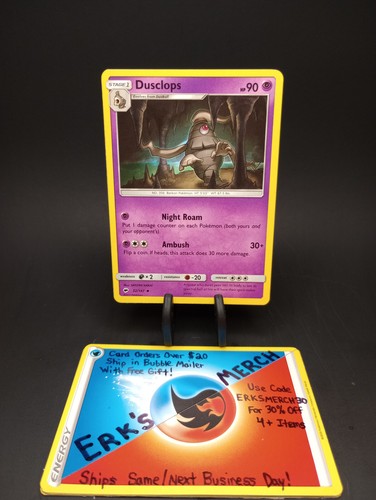 Dusclops 52/147 Burning Shadows NM Regular Uncommon Pokemon Card | eBay