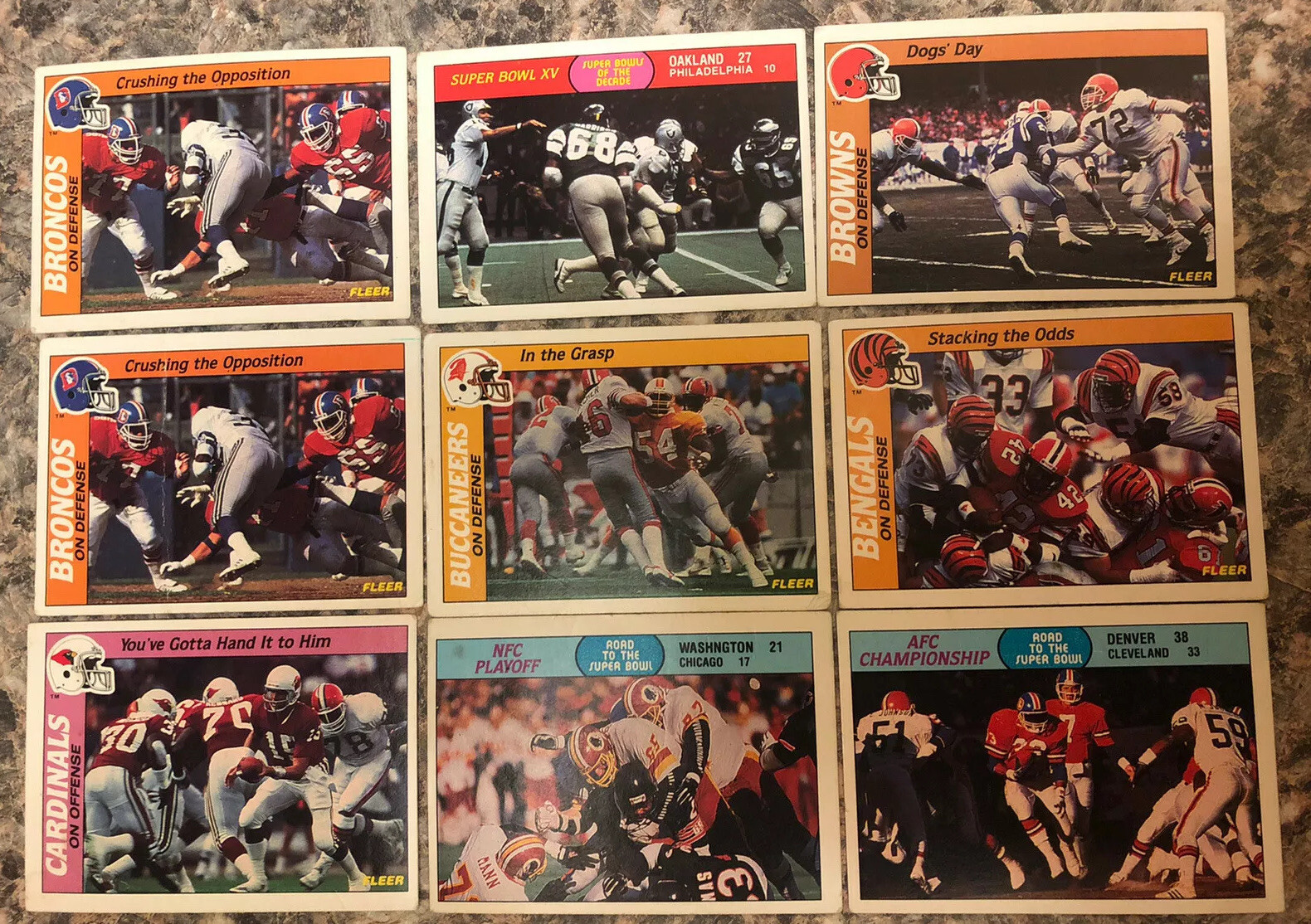 1988 NFL Fleer Corp. Football Cards | eBay