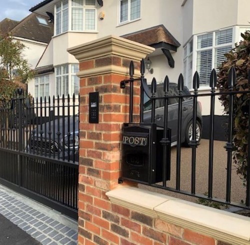 Regency Stone Flat Pier Caps for Brick Wall Pillar Capping | eBay UK