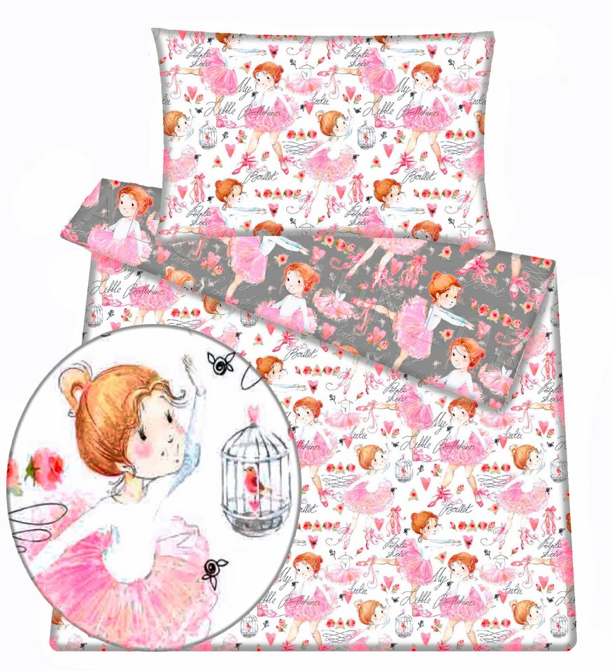 Nursery Baby Junior Bedding Set Duvet cover Pillowcase 100% Cotton Crib ...