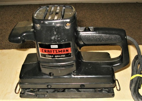 Craftsman Dual Action Vintage Pad Sander. Pad 9" x 4.5". 315.11690. 4.0 ...