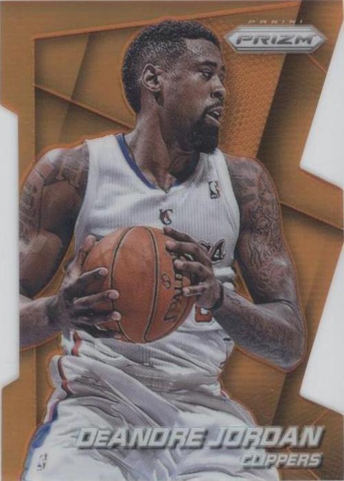 2014-15 Panini Prizm - DeAndre Jordan #41 Orange Prizm Die-Cut /139 for ...