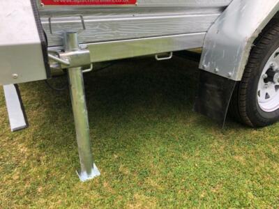 2 x Trailer rear prop stands 48mm to fit most 750kg Trailers with ...