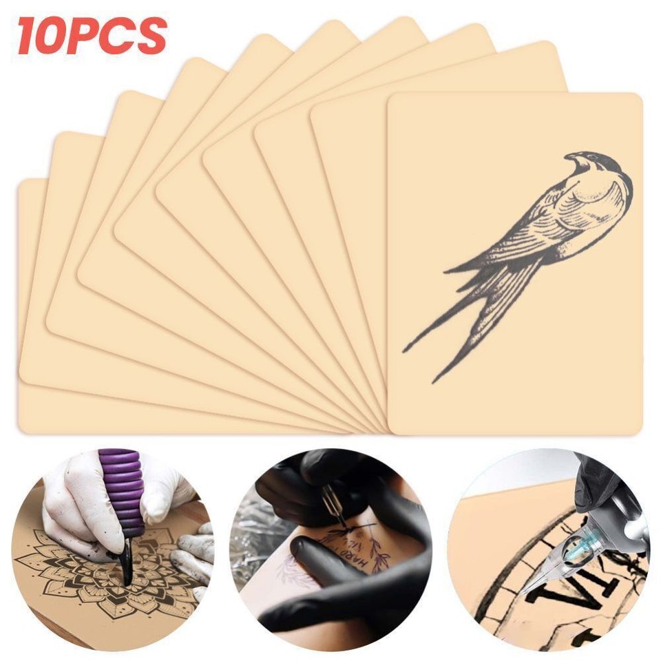 Tattoo Übungshaut,10/20st Kunsthaut Tattoo Übungshaut zum Tätowieren ...