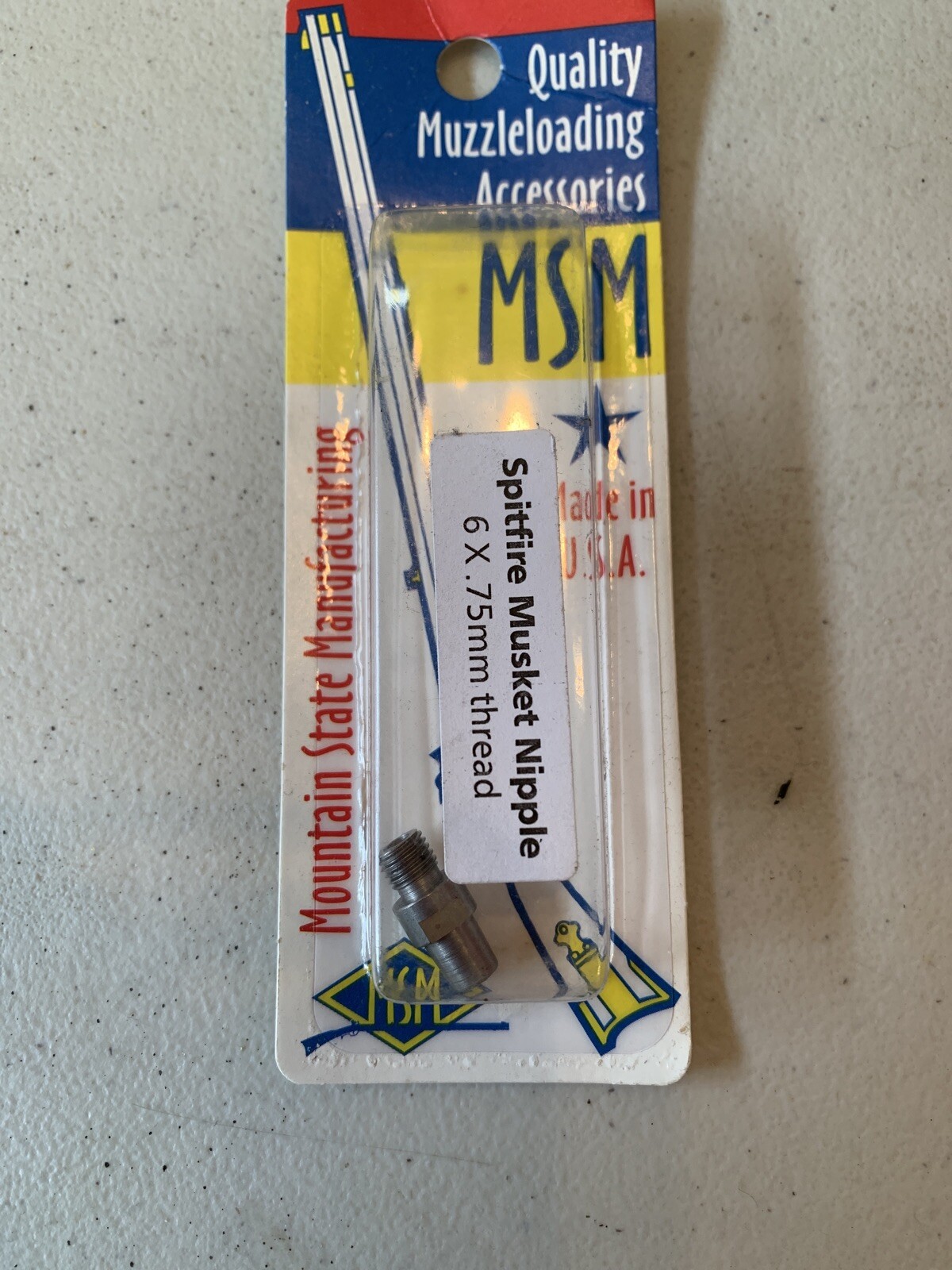 Mountain State Manufacturing Spitfire Musket Nipple | eBay