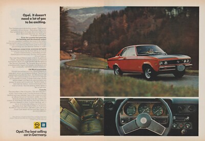 1974 Buick Opel Manta Rallye - Driving On German Autobahn - 2 Page ...