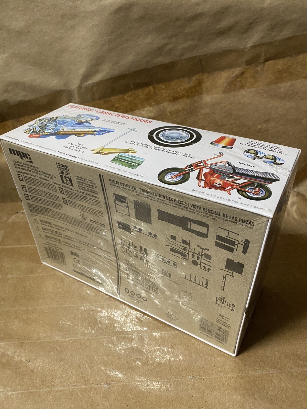 MPC '78 Dodge D100 Pickup Truck Mini Bike Model Kit Sealed Mopar Retro ...