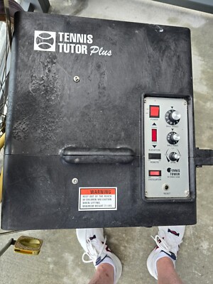Tennis Tutor Plus Ball machine excellent condition | eBay