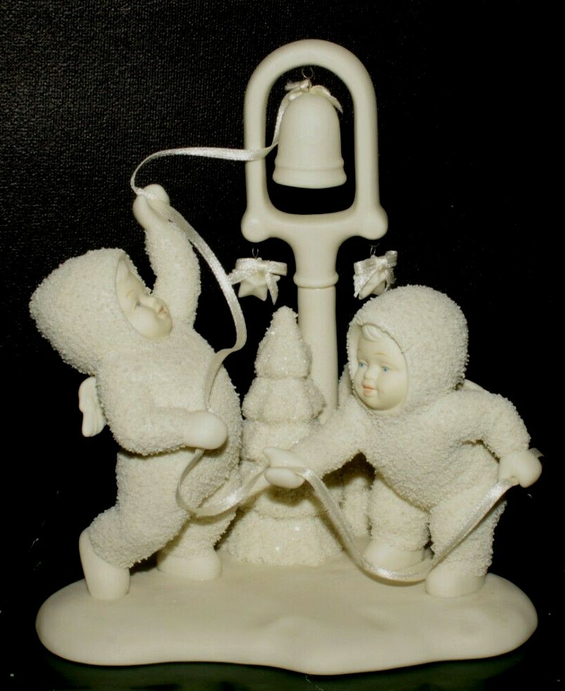 Snowbabies RING THE BELLS IT'S CHRISTMAS w/Box Retired #56.68764 Vintage 1995 | eBay