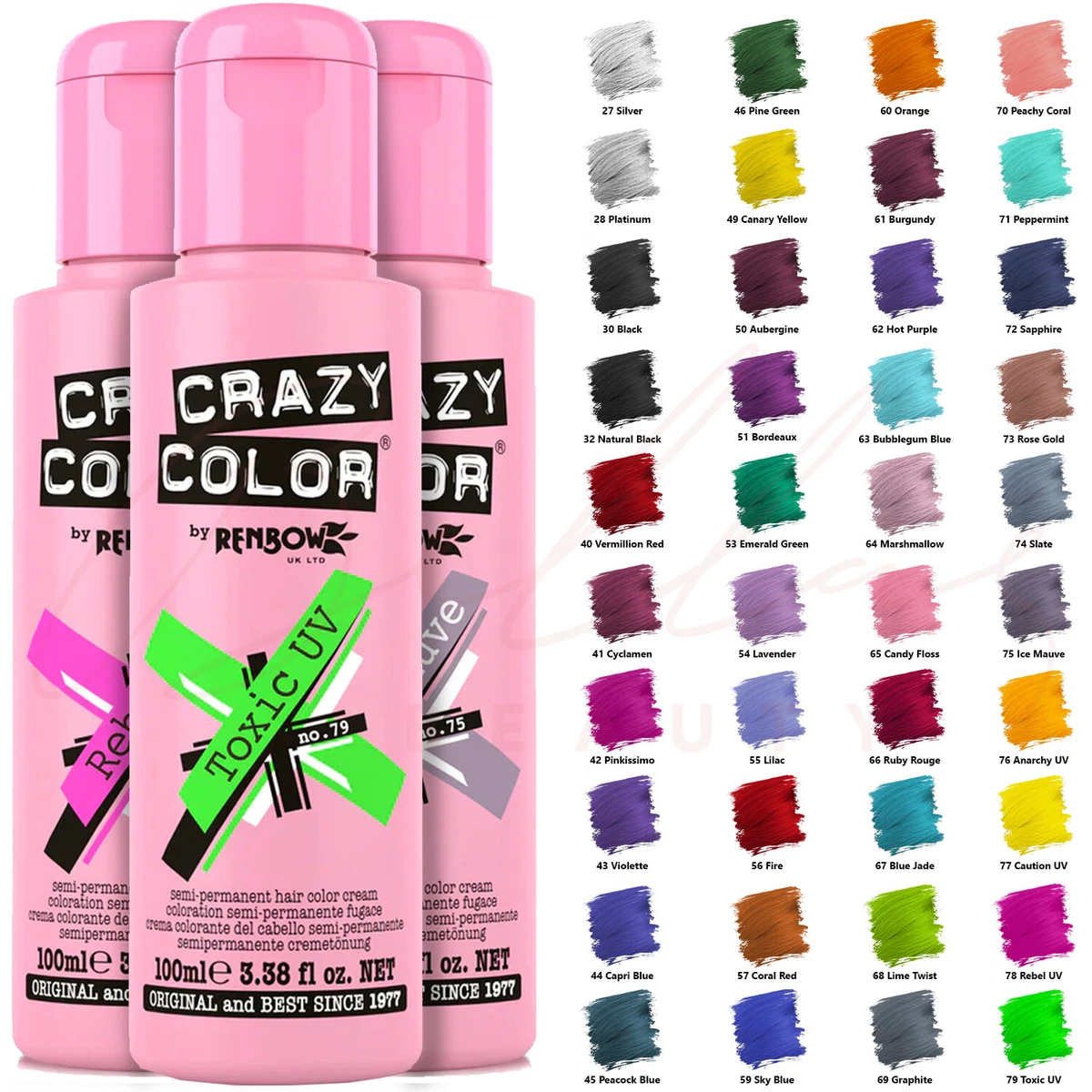 Crazy Hair Color Dye