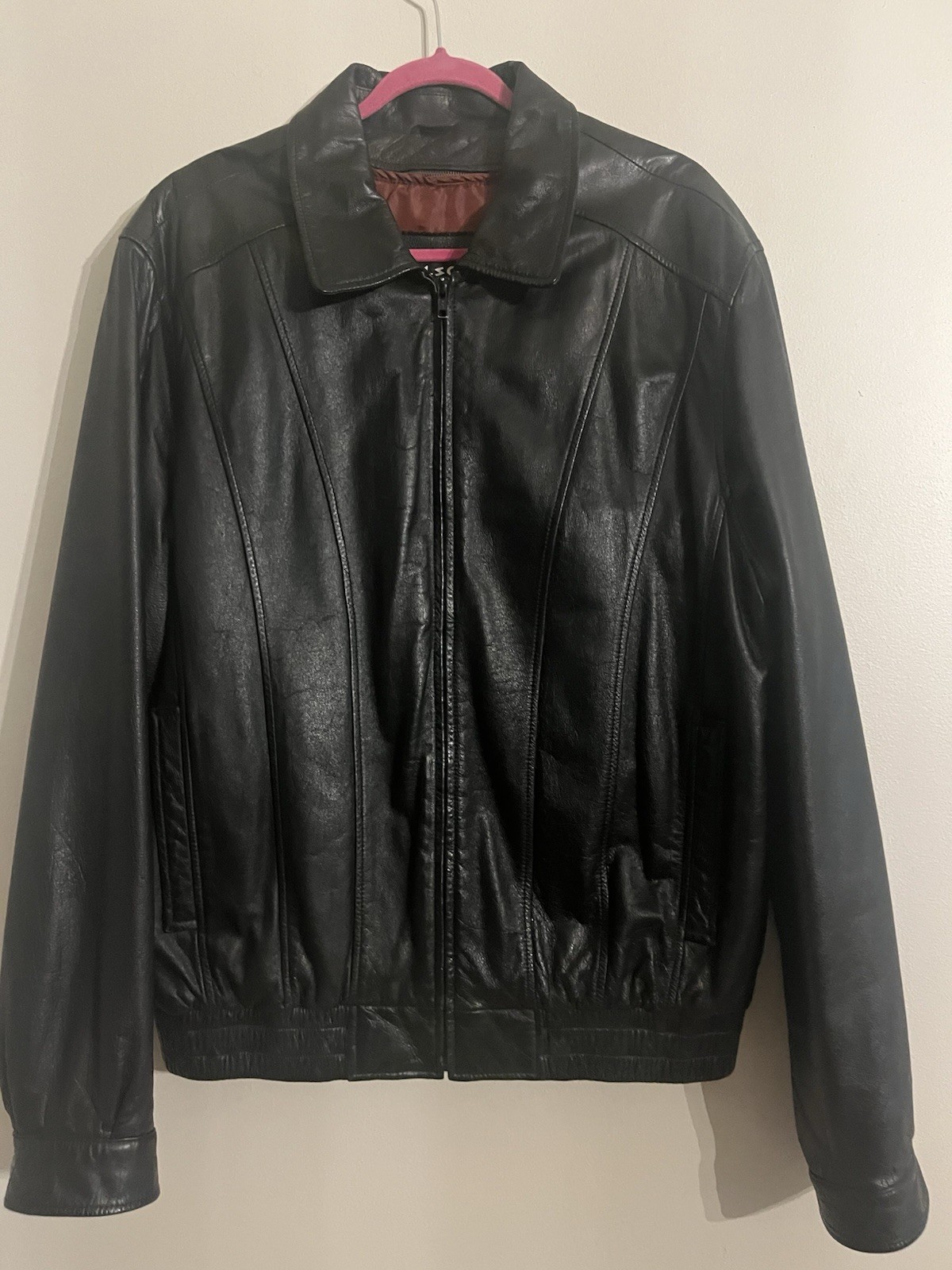 Vintage Wilsons Leather Bomber Jacket XL - Gem
