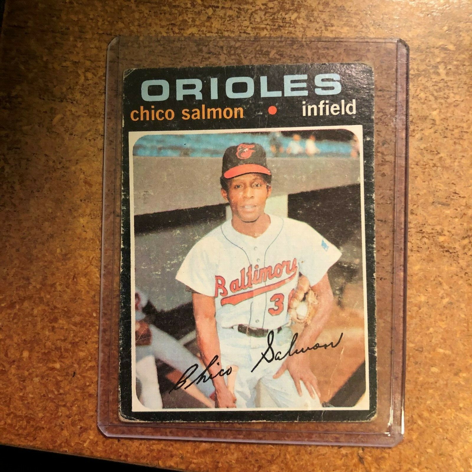 1971 Topps Baseball # 249 Chico Salmon | eBay