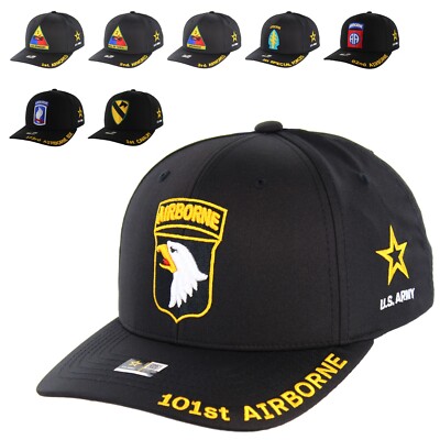 US Army Special Divisions Veteran Hat Official Licensed Embroidered ...