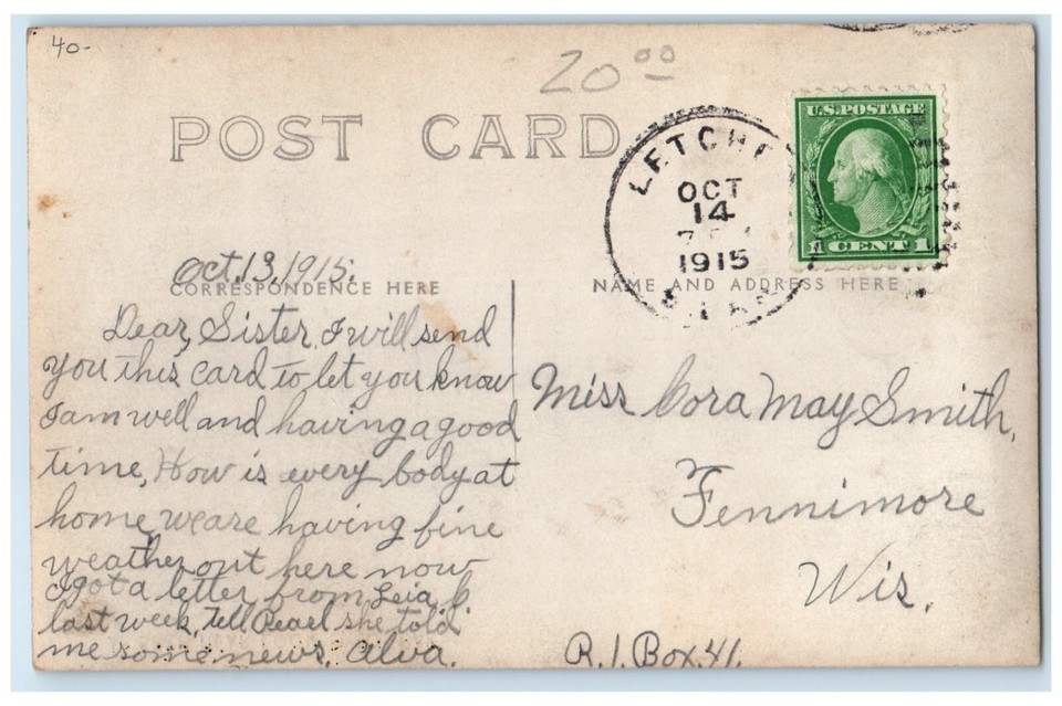 1915 Exaggerated Corn Three To The Carload Loomis SD RPPC Photo Antique ...